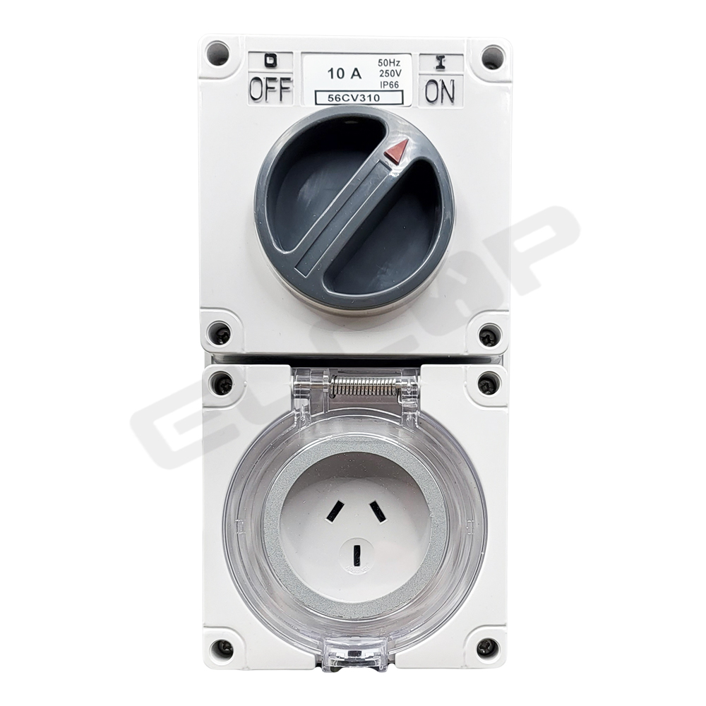 3 Pin 10A Switch & Socket | Industrial